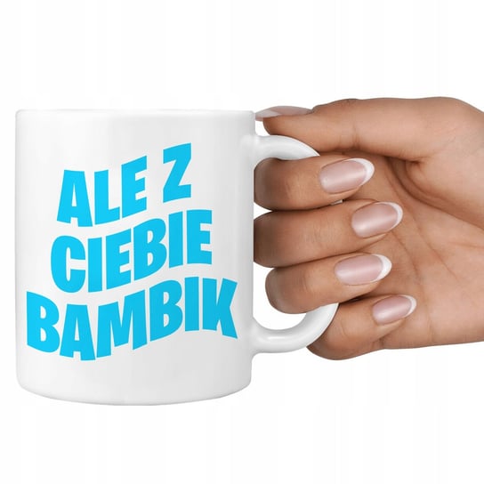 Kubek ceramiczny, BAMBIK, 330 ml, StyleCouture, biały - StyleCouture | Sklep EMPIK.COM