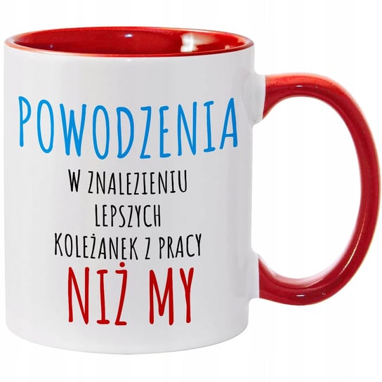 Kubek ceramiczny, dla KOLEŻANKI Z PRACY Prezent na POŻEGNANIE, 330 ml - StyleCouture | Sklep ...