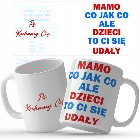 Kubek ceramiczny, Dla Mamy, 330 ml, StyleCouture, biały - StyleCouture | Sklep EMPIK.COM