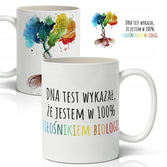 Kubek ceramiczny, dla Nauczyciela BIOLOGII, 330 ml, StyleCouture - StyleCouture | Sklep EMPIK.COM