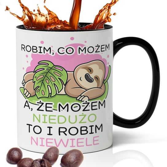 Kubek ceramiczny, do pracy, 330 ml, StyleCouture, biały - StyleCouture | Sklep EMPIK.COM