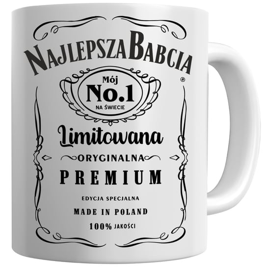 Kubek ceramiczny, Dzień Babci, 330 ml, Wondergift, biały - Wondergift | Sklep EMPIK.COM