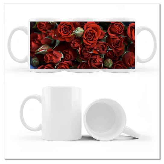 Kubek ceramiczny, Dzień Kobiet , 330 ml, ZeSmakiem, biały - ZeSmakiem | Sklep EMPIK.COM