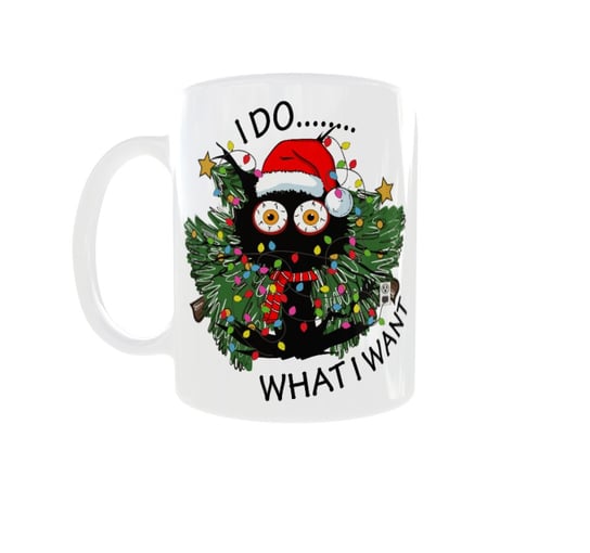 Kubek ceramiczny, Funny Cat Its Fine V3, 300 ml - Inna marka | Sklep ...