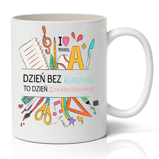 Kubek ceramiczny, Na Dzień Nauczyciela IMIĘ, 330 ml, StyleCouture, biały - StyleCouture | Sklep ...