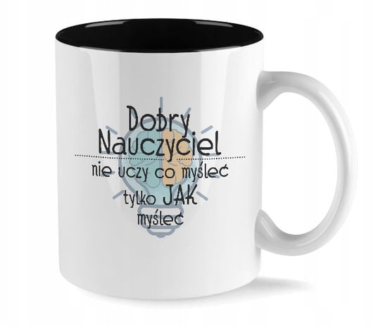 Kubek ceramiczny, Na Na Dzień Nauczyciela, 330 ml, StyleCouture, czarny - StyleCouture | Sklep ...