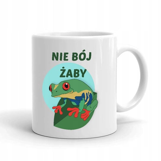 Kubek ceramiczny, NIE BÓJ ŻABY 01, 330 ml, StyleCouture, biały - StyleCouture | Sklep EMPIK.COM