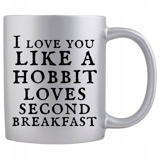 Kubek ceramiczny PREZENT NA WALENTYNKI KOCHAM CIĘ JAK HOBBIT KOCHA ...