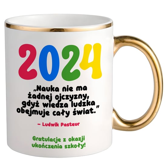 Kubek ceramiczny Prezent ZAKOŃCZENIE SZKOŁY dla ABSOLWENTA, 330ml - Inna marka | Sklep EMPIK.COM