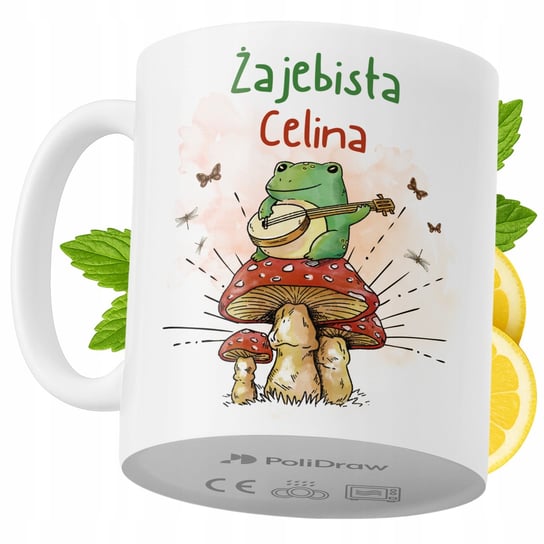 Kubek Dla Celiny na Prezent z Nadrukiem ze Zdjęciem 330 ml PoliDraw ...