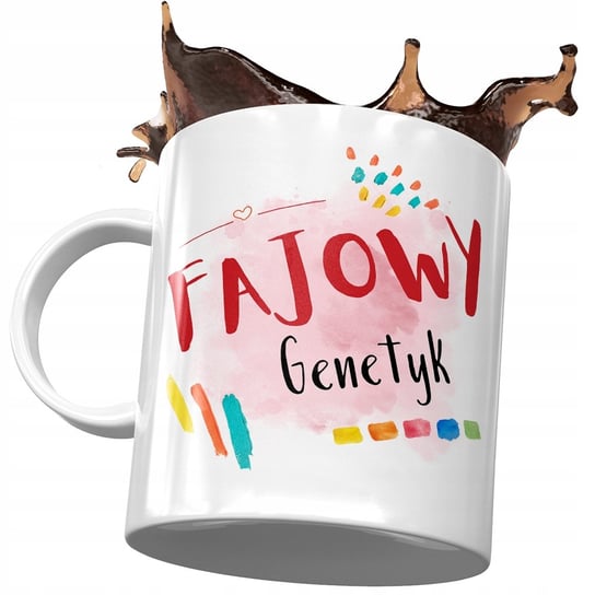 Kubek Dla Genetyka Fajowy Genetyk na Prezent z Nadrukiem ze Zdjęciem ...