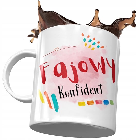 Kubek Dla Konfidenta Fajowy Konfident Prezent z Nadrukiem ze Zdjęciem ...