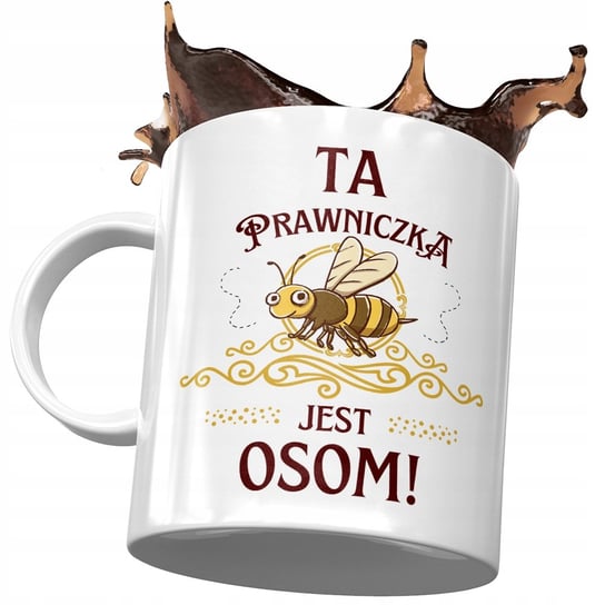 Kubek Dla Prawniczki Ta Prawniczka Jest Osom z Nadrukiem ze Zdjęciem ...