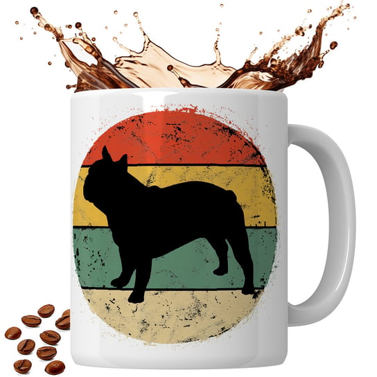 Kubek Francuski Buldog Pies Retro - VoloDonum | Sklep EMPIK.COM