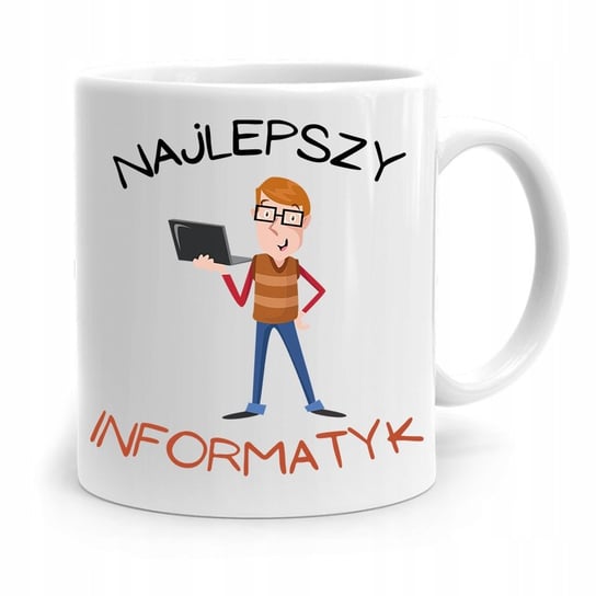 KUBEK INFORMATYKA PROGRAMISTY NAJLEPSZY INFORMATYK z Nadrukiem ze ...