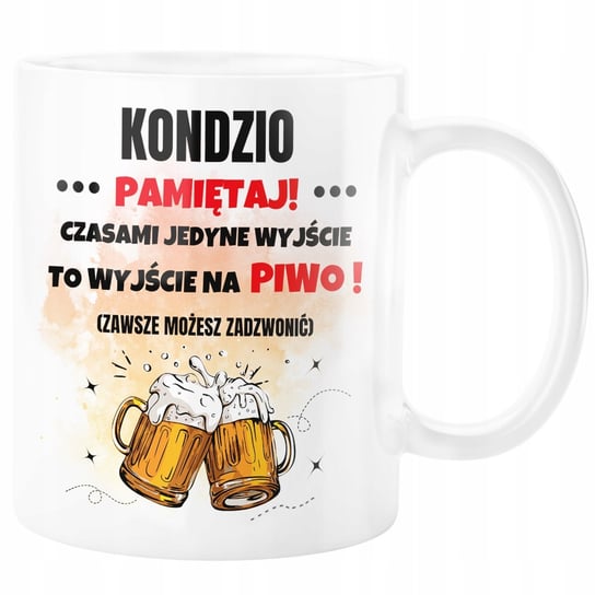 KUBEK KONDZIO PODZIĘKOWANIA KONIEC PRACY WYJŚCIE NA PI WO - Inna marka ...