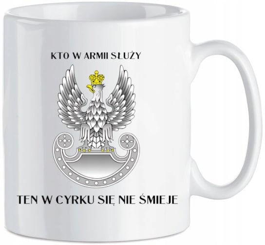 Kubek Kto w ARMII Służy Ten w Cyrku - Inna marka | Sklep EMPIK.COM
