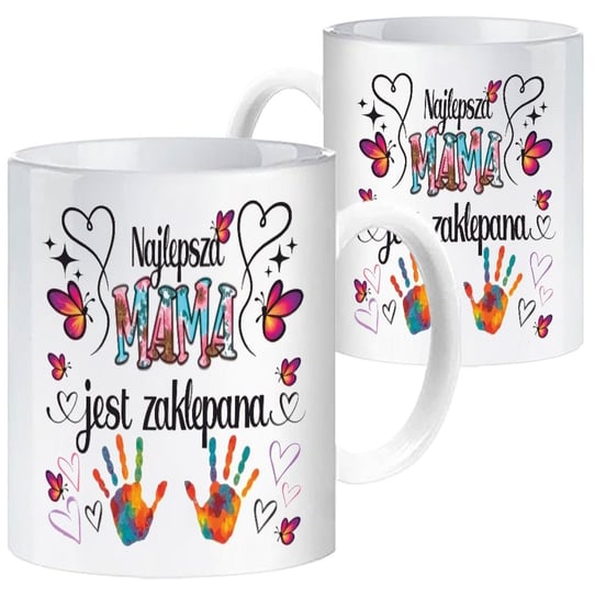 KUBEK NA PREZENT DLA MAMY NAJLEPSZA MAMA DZIEŃ MATKI TEŚCIOWEJ URODZINY ...