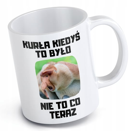 Kubek nosacz janusz kurła kiedyś to było zabawny prezent sąsiad ...