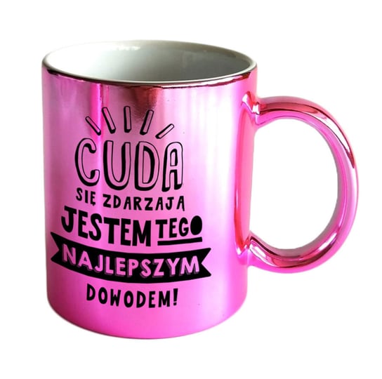 Kubek ON-008 Cuda się zdarzają Kukartka - Kukartka | Sklep EMPIK.COM