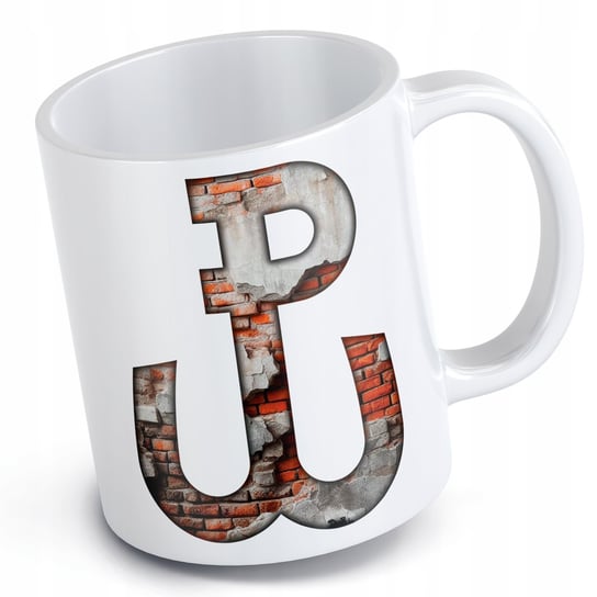 Kubek polska walcząca patriotyczny symbol kotwicy powstanie warszawskie mur - Kubkotwórnia ...