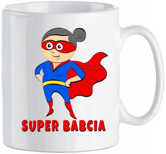 Kubek Super Babcia Kubek Prezent dla Babci Ceramika 330 ml - Inna marka | Sklep EMPIK.COM