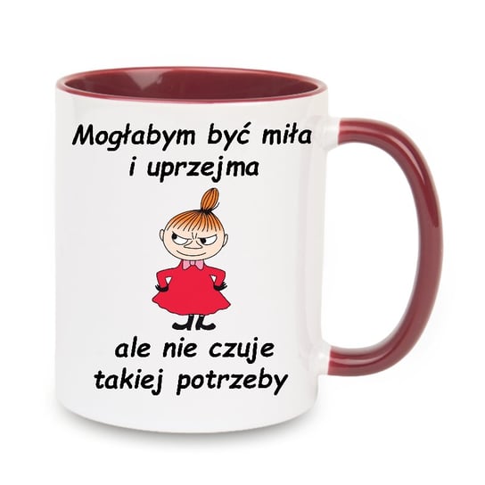 Kubek z nadrukiem Mała Mi, Muminki, Śmieszne, BCKA-MI-008 - Inna marka | Sklep EMPIK.COM