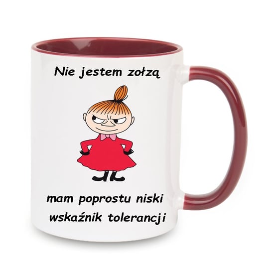 Kubek z nadrukiem Mała Mi, Muminki, Śmieszne, BCKA-MI-051 - Inna marka ...