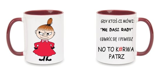 Kubek z nadrukiem Mała Mi, Muminki, Śmieszne, BCKA-MI-070 - Inna marka | Sklep EMPIK.COM