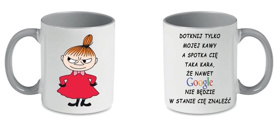 Kubek z nadrukiem Mała Mi, Muminki, Śmieszne, BCSZ-MI-073 - Inna marka | Sklep EMPIK.COM