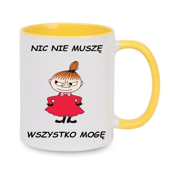 Kubek z nadrukiem Mała Mi, Muminki, Śmieszne, BCŻÓ-MI-050 - Inna marka | Sklep EMPIK.COM