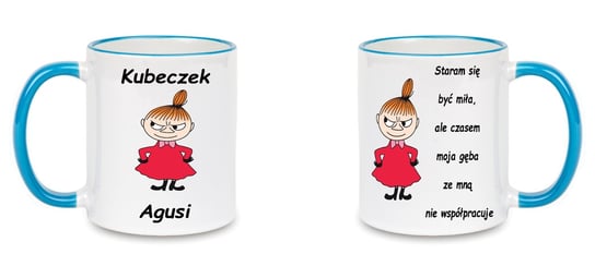 Kubek z nadrukiem Mała Mi, Muminki, Śmieszne, Zabawny tekst BUJN-MI-072 - Inna marka | Sklep ...