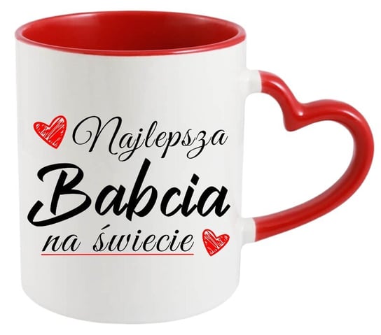 KUBEK Z NADRUKIEM PREZENT DLA BABCI NA DZIEŃ BABCI URODZINY - MAGIAPREZENTUcom | Sklep EMPIK.COM