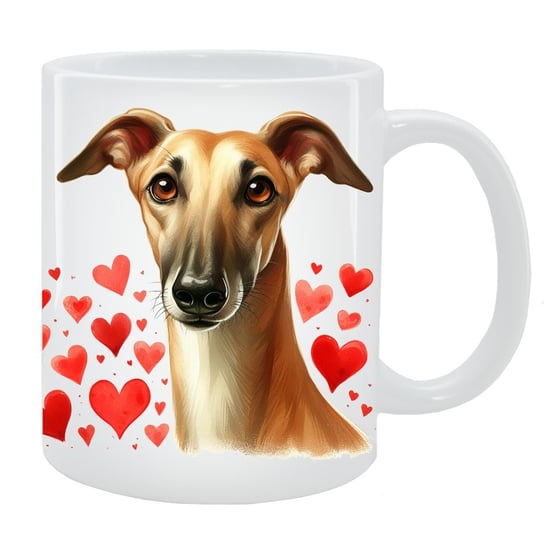 Kubek z psem - Greyhound - Kolekcja Love - Inna marka | Sklep EMPIK.COM
