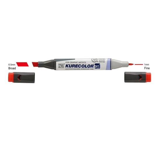 Kuretake Marker Kurecolor Twin Black 900 - KURETAKE | Sklep EMPIK.COM