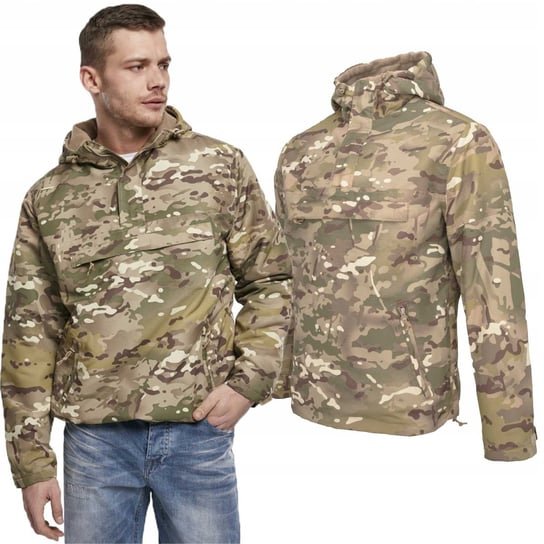 Kurtka BRANDIT Windbreaker Kangurka Tactical Camo 3XL - Brandit | Moda ...