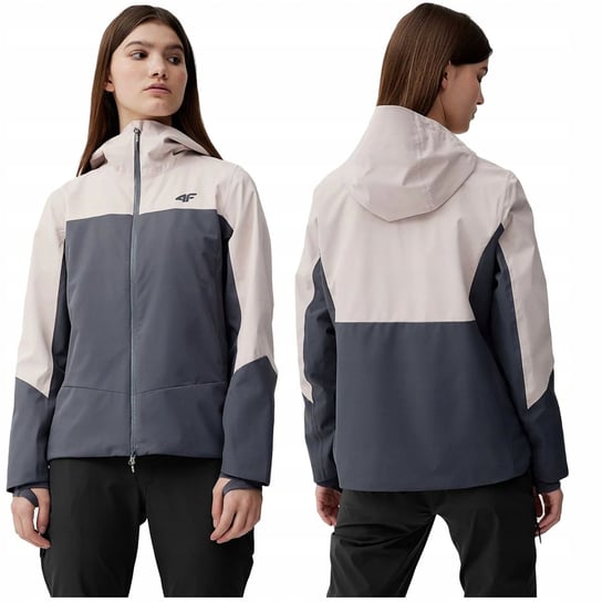 KURTKA DAMSKA wiosenna trekkingowa 4F 4FSS23TJACF024 PRZEJŚCIOWA 8000 XS - Inna marka | Moda ...