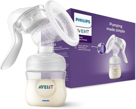 Laktator Ręczny Philips Avent Scf430/01 Z Ergonomicznym Kształtem I ...