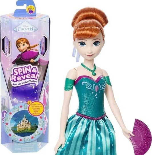 Lalka Disney Frozen Spin&Reveal Anna - Frozen - Kraina Lodu | Sklep ...