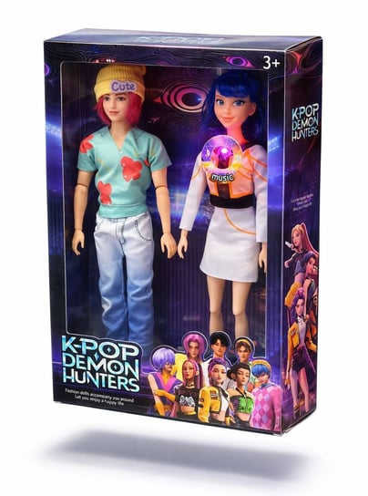 lalki – KPOP DEMON HUNTERS ZOEY+ SAJA BOYS - Produkt bezmarkowy | Sklep ...