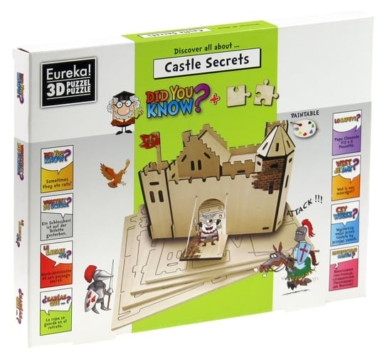 Łamigłówka drewniana Gepetto (Did You Know?) - Tajemnice zamku (Castle Secrets) - Eureka 3D ...