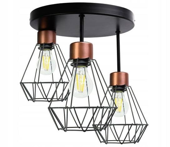 LAMPA plafon SUFITOWA ŻYRANDOL loft BRYLANT DRUT - LED-ONE | Sklep EMPIK.COM