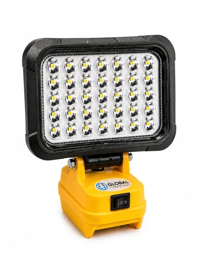 Lampa robocza 35 LED na akumulatory baterie DeWalt 18V 20V halogen ...