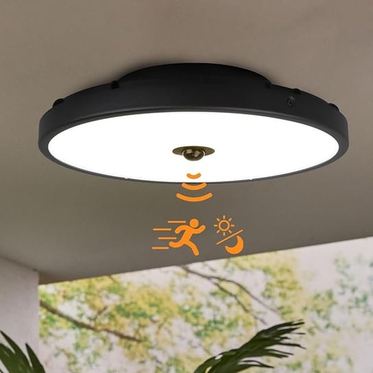 Lampa sufitowa MULANDI 15W LED z czujnikiem ruchu i zmierzchu - Inna ...