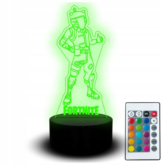 Lampka Led Statuetka Figurki Grawer Fortnite Gra Gadżet Dla Gracza ...