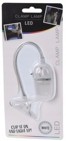 Lampka LED z klipsem do czytania książek na baterie - Koopman | Sklep ...