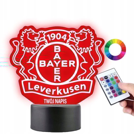 Lampka na Biurko Statuetka Led Bayer 04 Leverkusen - Plexido | Sklep ...