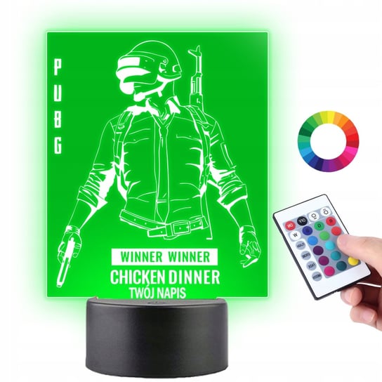 Lampka Na Biurko Statuetka Led Pubg Playerunknown’S Battlegrounds ...