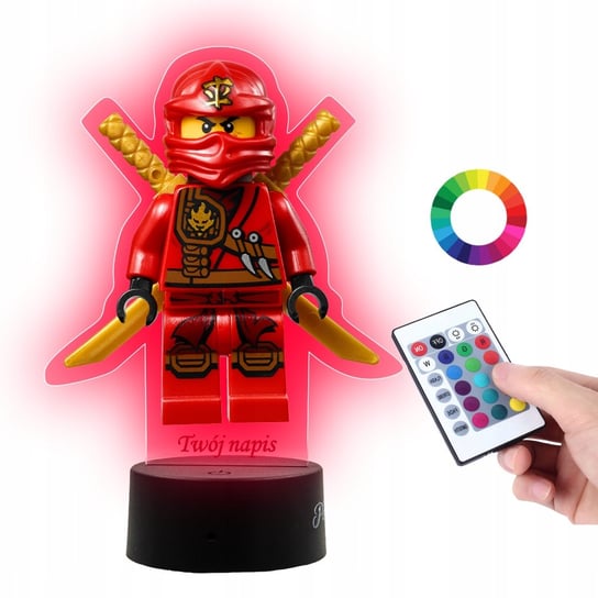 Lampka Na Biurko Uv Ninjago Wojownik Kai Prezent Plexido Sklep