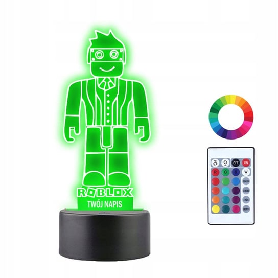 Lampka Nocna 3D Led Gra Roblox Postać - Plexido | Sklep EMPIK.COM